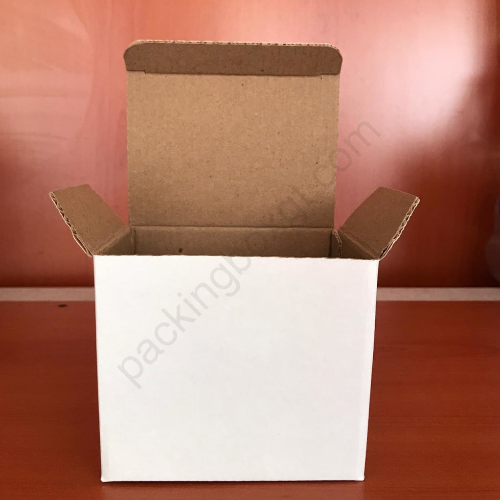 Caja Blanca 11.5 x 8.5 x 10 cm (25 unidades) — Packingbox, S.A.