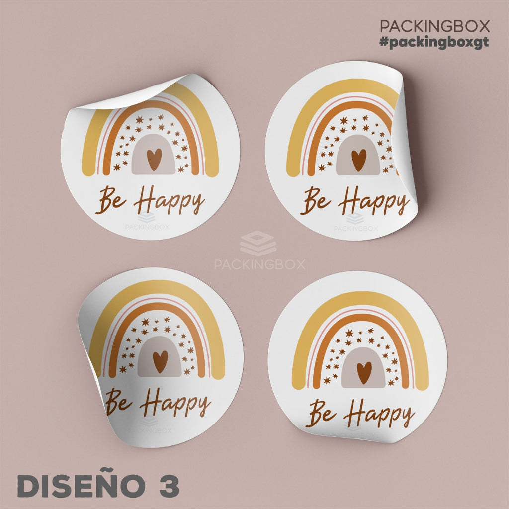 Stickers Circulares — Packingbox, S.A.